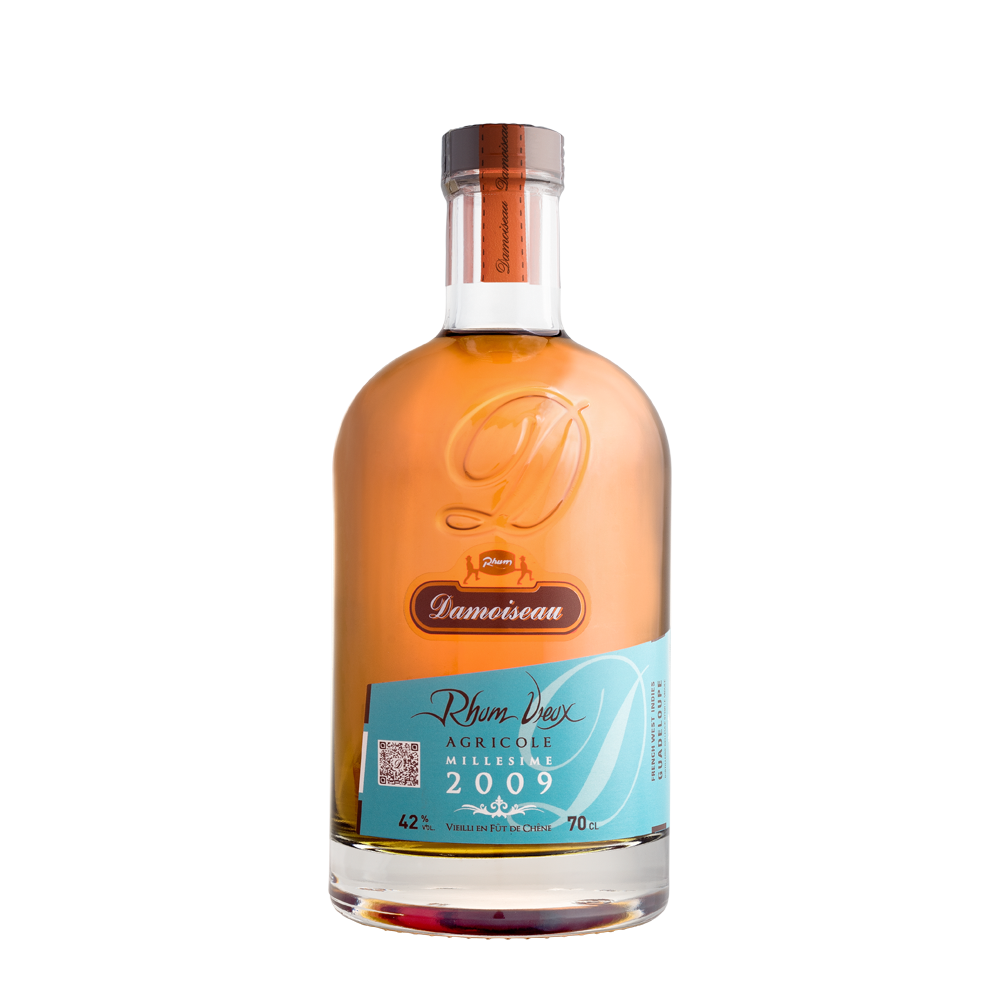 RHUM VIEUX 70 cls 42° MILLESIME 2009 DAMOISEAU – Rhums des îles