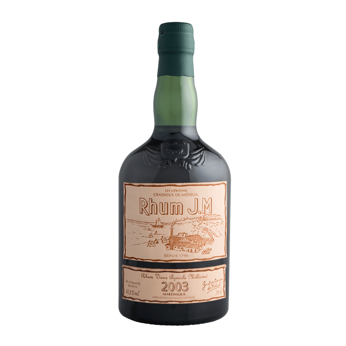 Rhum JM Vieux Millésime 2003 41,8° 70cl – Rhums des îles